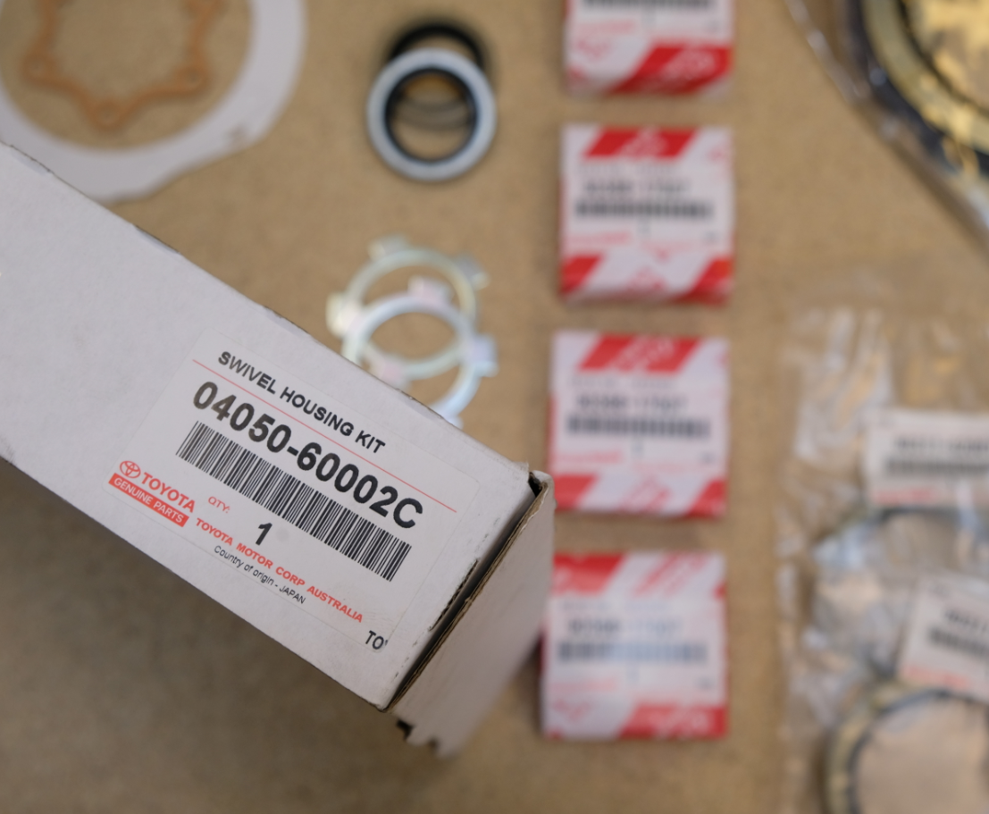 Genuine Toyota Swivel Housing Service Kit (Front Hub) 1/90 Onwards ...